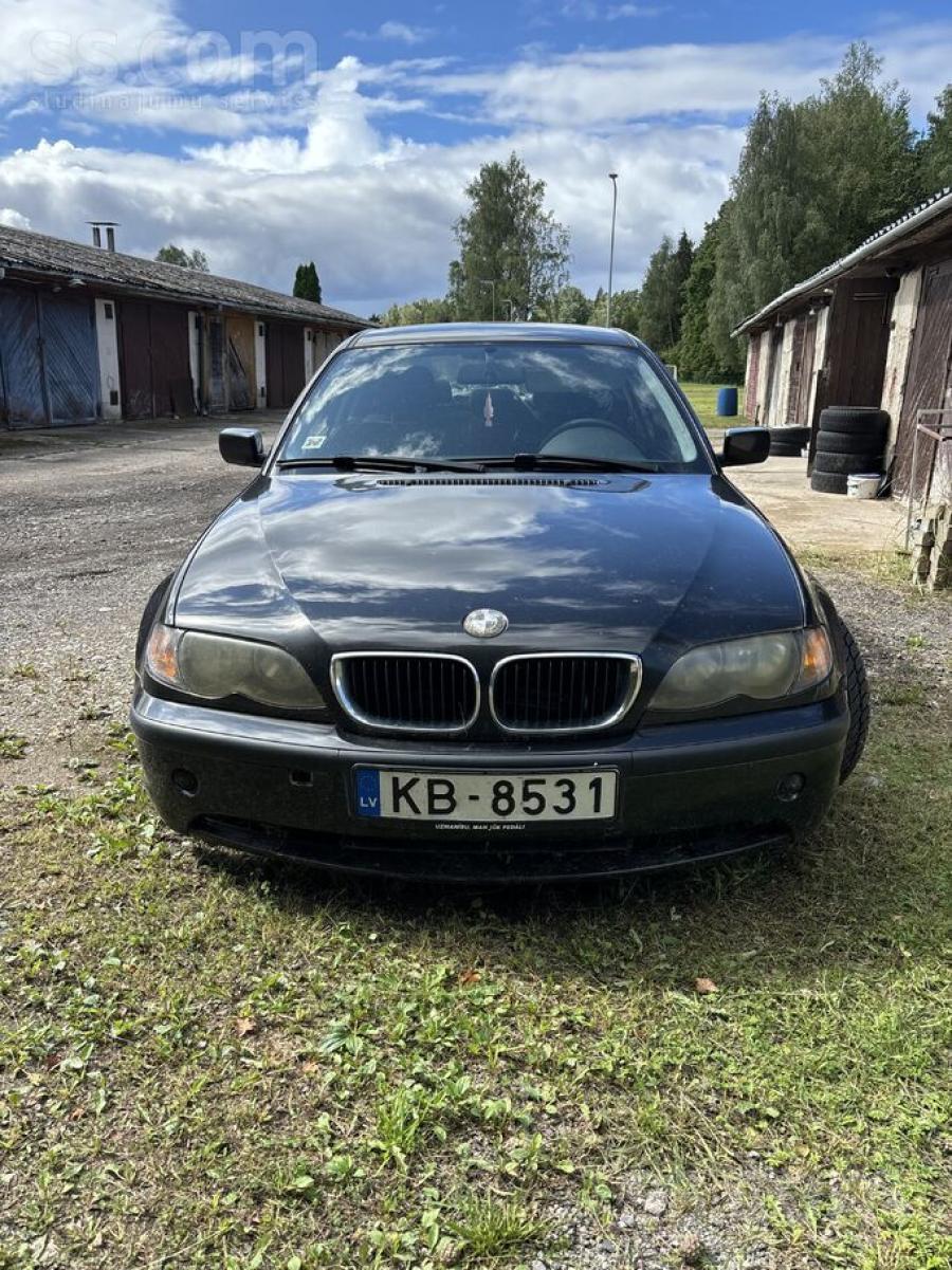 Melns BMW 320 2004 Tukums, ar dzinēja tilpumu 2.00 L un nobraukumu 376 tūkst. km par 1000 €, foto 6 vietnē AUTOMOTO.COM.LV