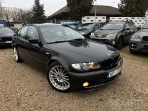 Black BMW 320 2004 in Riga, with an engine capacity of 2.00 L and mileage of 330 thousand km for 3990 €, photo 2 on AUTOMOTO.COM.LV