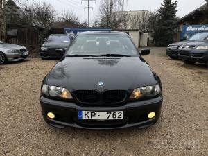 Black BMW 320 2004 in Riga, with an engine capacity of 2.00 L and mileage of 330 thousand km for 3990 €, photo 3 on AUTOMOTO.COM.LV