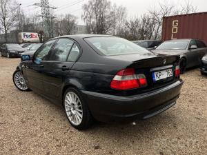 Black BMW 320 2004 in Riga, with an engine capacity of 2.00 L and mileage of 330 thousand km for 3990 €, photo 5 on AUTOMOTO.COM.LV