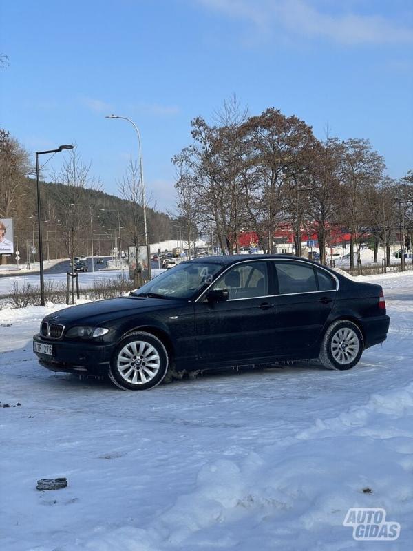 Melns BMW 320 2004 Viļņa, ar dzinēja tilpumu 2.20 L un nobraukumu 251 tūkst. km par 2300 €, foto 2 vietnē AUTOMOTO.COM.LV