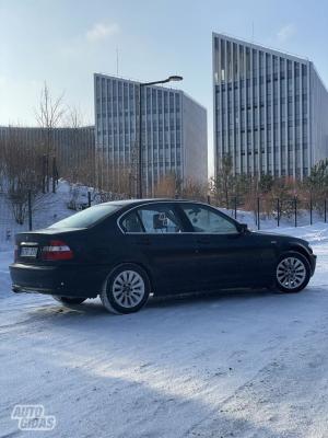 Black BMW 320 2004 in Vilnius, with an engine capacity of 2.20 L and mileage of 251 thousand km for 2300 €, photo 5 on AUTOMOTO.COM.LV