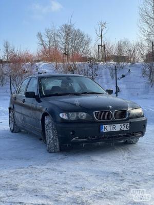 Black BMW 320 2004 in Vilnius, with an engine capacity of 2.20 L and mileage of 251 thousand km for 2300 €, photo 6 on AUTOMOTO.COM.LV