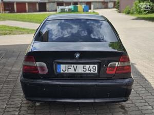 Melns BMW 320 2004 Viļņa, ar dzinēja tilpumu 2.00 L un nobraukumu 350 tūkst. km par 1100 €, foto 6 vietnē AUTOMOTO.COM.LV