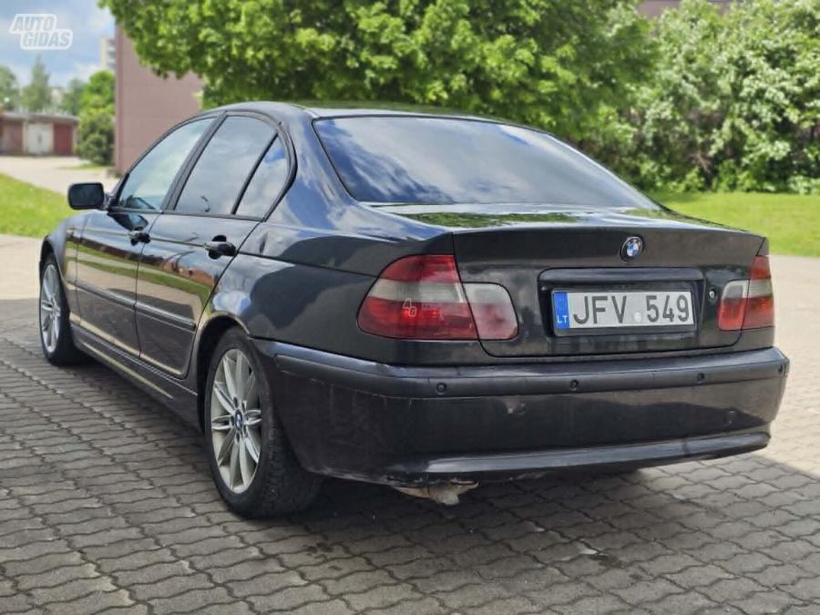 Melns BMW 320 2004 Viļņa, ar dzinēja tilpumu 2.00 L un nobraukumu 350 tūkst. km par 1100 €, foto 7 vietnē AUTOMOTO.COM.LV