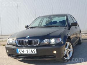 Black BMW 320 2004 in Ogre, with an engine capacity of 2.00 L and mileage of 247 thousand km for 3300 €, photo  on AUTOMOTO.COM.LV