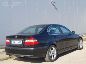 Black BMW 320 2004 in Ogre, with an engine capacity of 2.00 L and mileage of 247 thousand km for 3300 €, photo 5 on AUTOMOTO.COM.LV