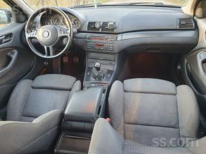 Black BMW 320 2004 in Ogre, with an engine capacity of 2.00 L and mileage of 247 thousand km for 3300 €, photo 7 on AUTOMOTO.COM.LV