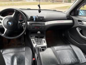 Black BMW 320 2004 in Gulbene, with an engine capacity of 2.00 L and mileage of 265 thousand km for 2100 €, photo 7 on AUTOMOTO.COM.LV