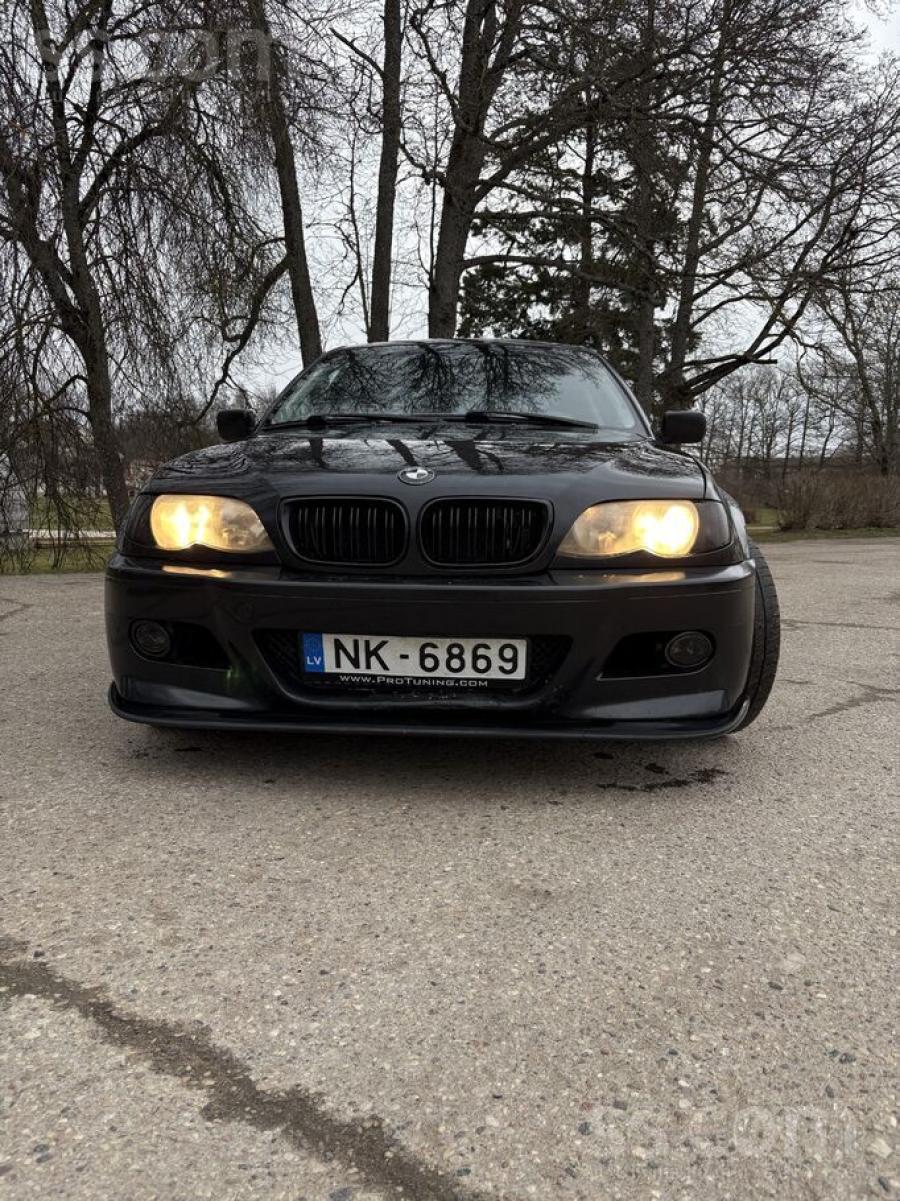 Melns BMW 320 2004 Gulbene, ar dzinēja tilpumu 2.00 L un nobraukumu 265 tūkst. km par 2450 €, foto 1 vietnē AUTOMOTO.COM.LV