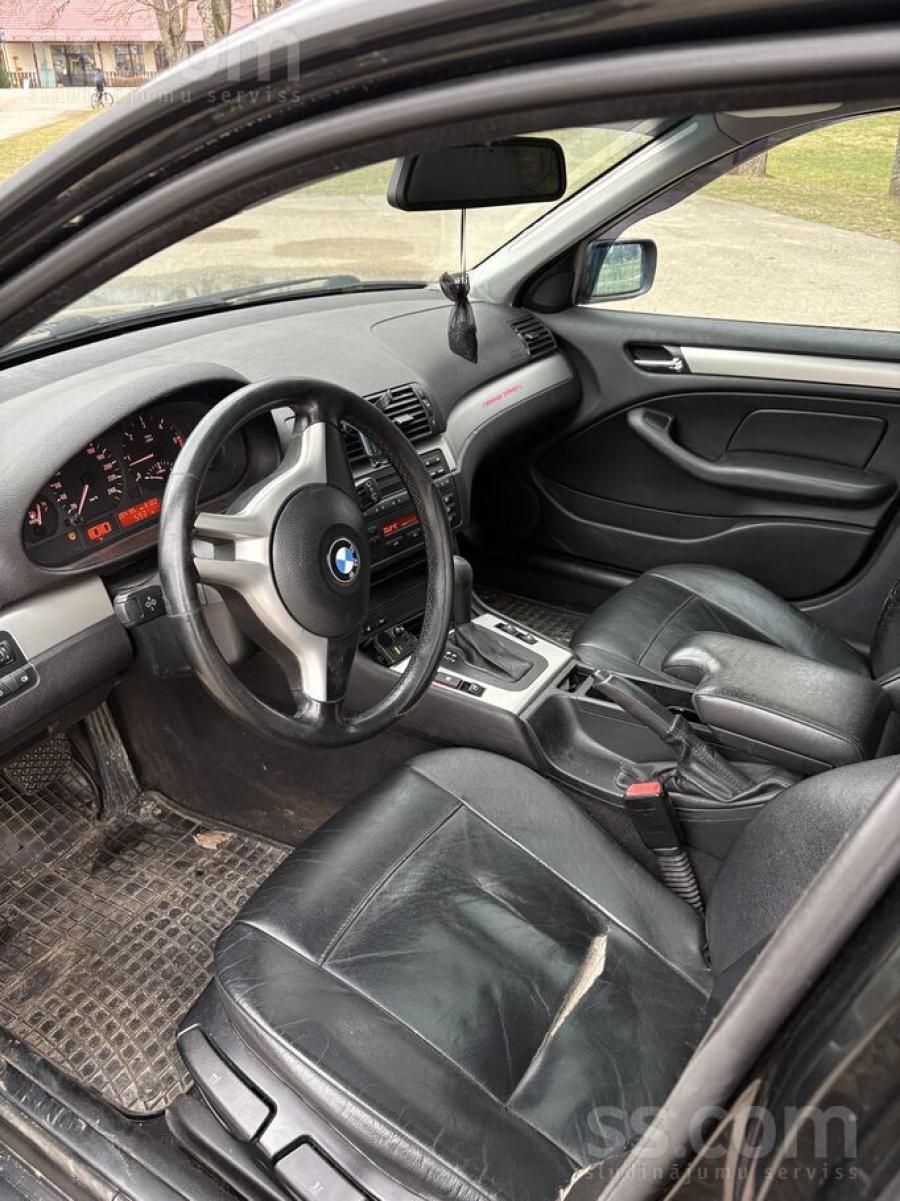 Melns BMW 320 2004 Gulbene, ar dzinēja tilpumu 2.00 L un nobraukumu 265 tūkst. km par 2450 €, foto 7 vietnē AUTOMOTO.COM.LV