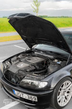 Black BMW 320 2004 in Marijampole, with an engine capacity of 2.00 L and mileage of 440 thousand km for 2300 €, photo 5 on AUTOMOTO.COM.LV