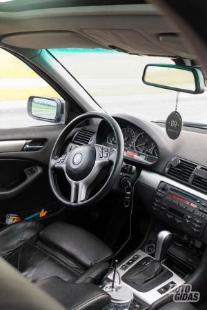 Black BMW 320 2004 in Marijampole, with an engine capacity of 2.00 L and mileage of 440 thousand km for 2300 €, photo 7 on AUTOMOTO.COM.LV