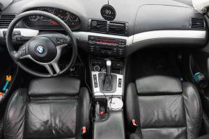 Black BMW 320 2004 in Marijampole, with an engine capacity of 2.00 L and mileage of 440 thousand km for 2300 €, photo 8 on AUTOMOTO.COM.LV
