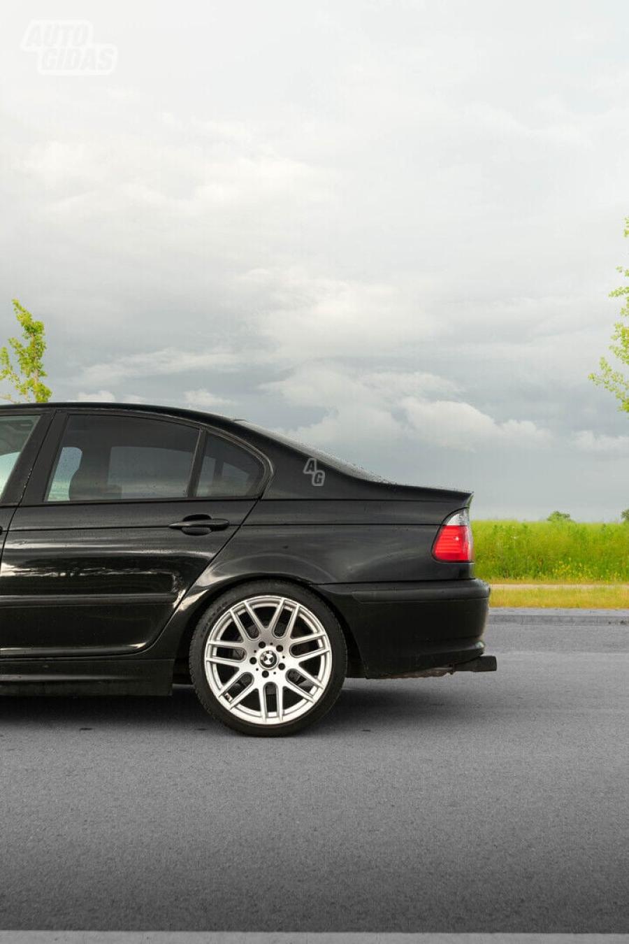 Black BMW 320 2004 in Marijampole, with an engine capacity of 2.00 L and mileage of 440 thousand km for 2300 €, photo 10 on AUTOMOTO.COM.LV