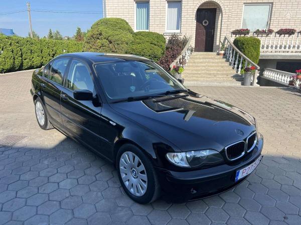 Black BMW 320 2004 in Marijampole, with an engine capacity of 2.00 L and mileage of 280 thousand km for 2450 €, photo 1 on AUTOMOTO.COM.LV