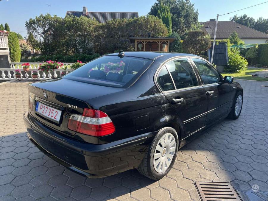 Melns BMW 320 2004 Marijampole, ar dzinēja tilpumu 2.00 L un nobraukumu 280 tūkst. km par 2450 €, foto 5 vietnē AUTOMOTO.COM.LV