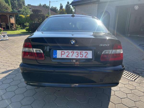 Black BMW 320 2004 in Marijampole, with an engine capacity of 2.00 L and mileage of 280 thousand km for 2450 €, photo 5 on AUTOMOTO.COM.LV