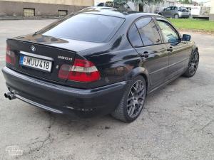 Black BMW 320 2004 in Pakruojis, with an engine capacity of 2.00 L and mileage of 315 thousand km for 1800 €, photo 6 on AUTOMOTO.COM.LV