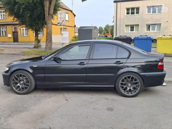 Black BMW 320 2004 in Pakruojis, with an engine capacity of 2.00 L and mileage of 315 thousand km for 1800 €, photo 8 on AUTOMOTO.COM.LV
