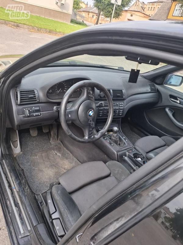 Black BMW 320 2004 in Pakruojis, with an engine capacity of 2.00 L and mileage of 315 thousand km for 1800 €, photo 9 on AUTOMOTO.COM.LV