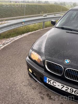 Черный БМВ 320 2004 в Даугавпилс, объемом двигателя 2.00 л и пробегом 372 тыс. км за 1999 €, фото  на AUTOMOTO.COM.LV