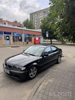 Melns BMW 320 2004 Rīga, ar dzinēja tilpumu 2.00 L un nobraukumu 338 tūkst. km par 1900 €, foto  vietnē AUTOMOTO.COM.LV
