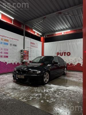 Melns BMW 320 2004 Rīga, ar dzinēja tilpumu 2.00 L un nobraukumu 338 tūkst. km par 1900 €, foto 3 vietnē AUTOMOTO.COM.LV
