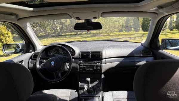 Black BMW 320 2004 in Joniskis, with an engine capacity of 2.00 L and mileage of 339 thousand km for 1500 €, photo 6 on AUTOMOTO.COM.LV