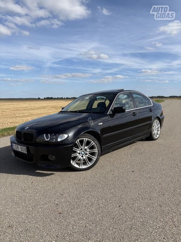 Black BMW 320 2004 in Joniskis, with an engine capacity of 2.00 L and mileage of 339 thousand km for 1500 €, photo 7 on AUTOMOTO.COM.LV