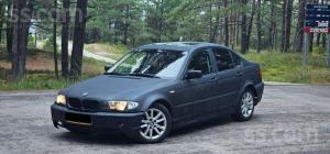 Black BMW 320 2004 in Jurmala, with an engine capacity of 2.00 L and mileage of 385 thousand km for 1300 €, photo  on AUTOMOTO.COM.LV