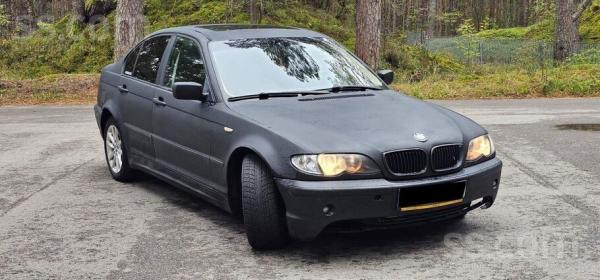 Melns BMW 320 2004 Jūrmala, ar dzinēja tilpumu 2.00 L un nobraukumu 385 tūkst. km par 1300 €, foto 4 vietnē AUTOMOTO.COM.LV