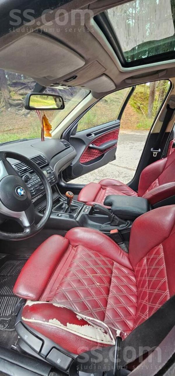 Melns BMW 320 2004 Jūrmala, ar dzinēja tilpumu 2.00 L un nobraukumu 385 tūkst. km par 1300 €, foto 5 vietnē AUTOMOTO.COM.LV