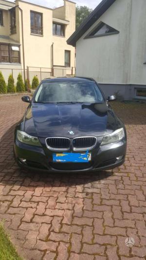 Black BMW 320 2005 in Vilnius, with an engine capacity of 2.00 L and mileage of 149 thousand km for 1500 €, photo  on AUTOMOTO.COM.LV