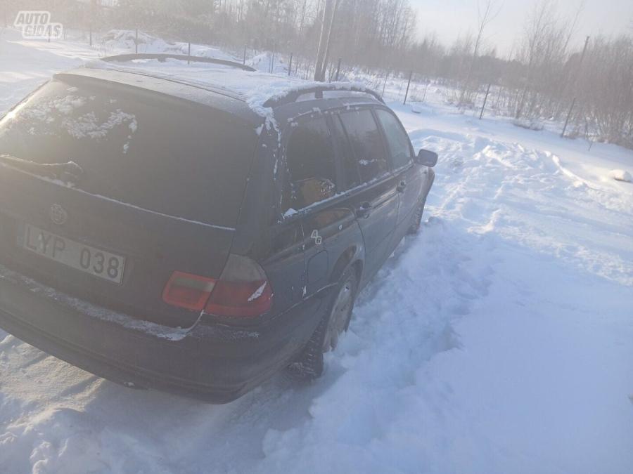 Black BMW 320 2005 in Kaunas, with an engine capacity of 2.00 L and mileage of 364 thousand km for 1200 €, photo 5 on AUTOMOTO.COM.LV