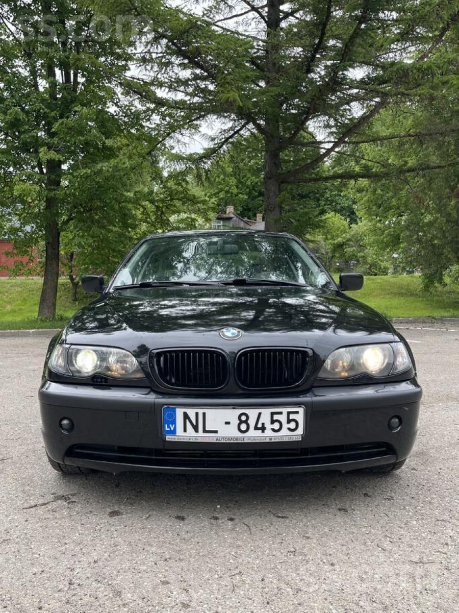 Black BMW 320 2005 in Jekabpils, with an engine capacity of 2.00 L and mileage of 379 thousand km for 2750 €, photo 3 on AUTOMOTO.COM.LV