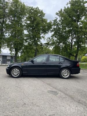 Black BMW 320 2005 in Jekabpils, with an engine capacity of 2.00 L and mileage of 379 thousand km for 2750 €, photo 6 on AUTOMOTO.COM.LV
