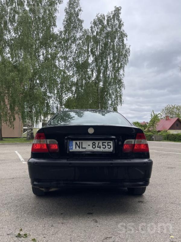 Melns BMW 320 2005 Jēkabpils, ar dzinēja tilpumu 2.00 L un nobraukumu 379 tūkst. km par 2750 €, foto 6 vietnē AUTOMOTO.COM.LV
