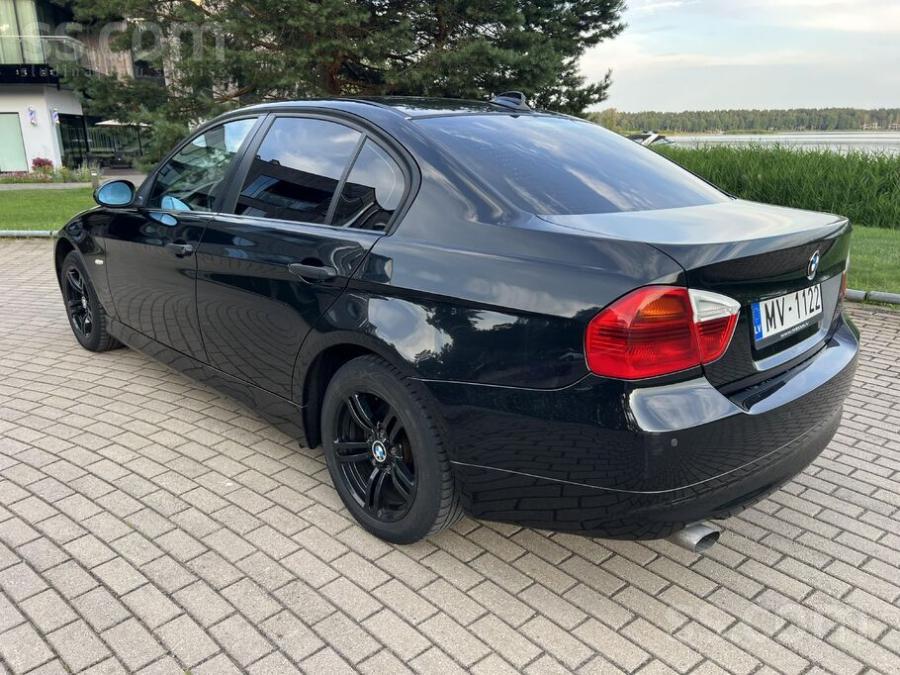 Melns BMW 320 2005 Rīga, ar dzinēja tilpumu 2.00 L un nobraukumu 211 tūkst. km par 3690 €, foto 6 vietnē AUTOMOTO.COM.LV
