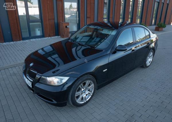 Black BMW 320 2005 in Kaunas, with an engine capacity of 2.00 L and mileage of 349 thousand km for 4250 €, photo 9 on AUTOMOTO.COM.LV