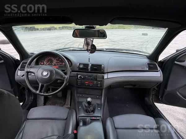 Black BMW 320 2005 in Jekabpils, with an engine capacity of 2.00 L and mileage of 340 thousand km for 2500 €, photo 8 on AUTOMOTO.COM.LV