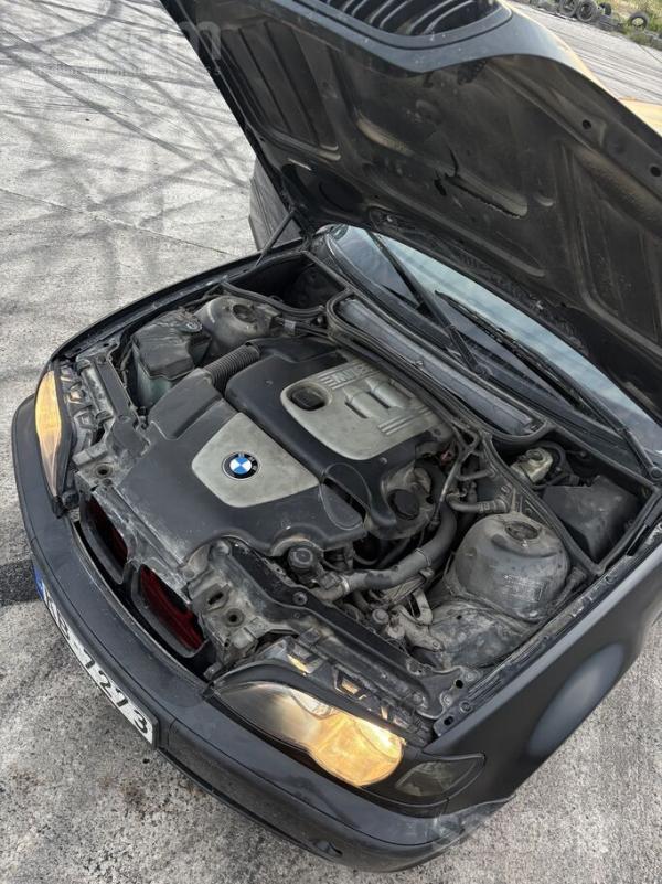 Black BMW 320 2005 in Jekabpils, with an engine capacity of 2.00 L and mileage of 340 thousand km for 2500 €, photo 10 on AUTOMOTO.COM.LV