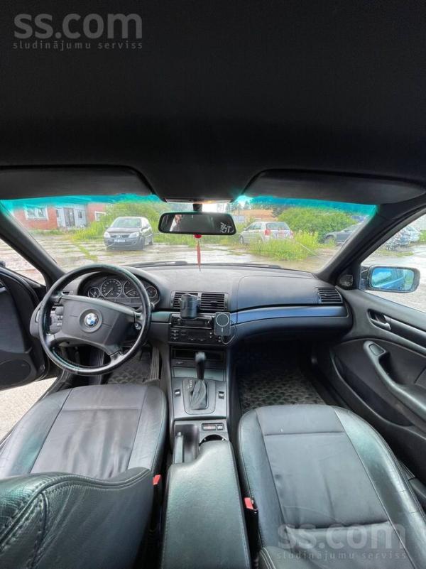 Black BMW 320 2005 in Riga, with an engine capacity of 2.00 L and mileage of 373 thousand km for 2000 €, photo 4 on AUTOMOTO.COM.LV