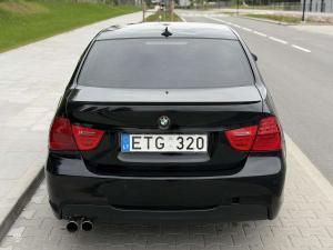 Melns BMW 320 2005 Viļņa, ar dzinēja tilpumu 2.00 L un nobraukumu 420 tūkst. km par 3999 €, foto 9 vietnē AUTOMOTO.COM.LV