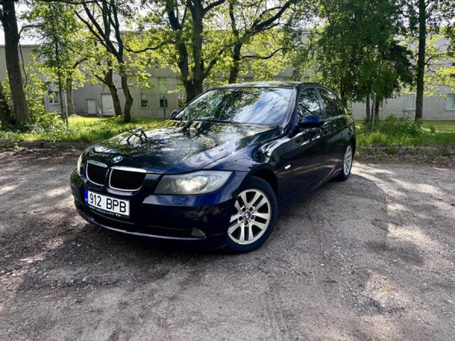 Melns BMW 320 2005 Tallina, ar dzinēja tilpumu 2.00 L un nobraukumu 213 tūkst. km par 4250 €, foto 1 vietnē AUTOMOTO.COM.LV