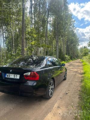 Black BMW 320 2005 in Balvi, with an engine capacity of 2.00 L and mileage of 0 thousand km for 4000 €, photo 5 on AUTOMOTO.COM.LV