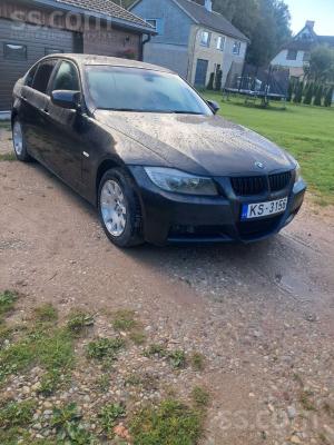 Black BMW 320 2005 in Saldus, with an engine capacity of 2.00 L and mileage of 0 thousand km for 3000 €, photo 3 on AUTOMOTO.COM.LV