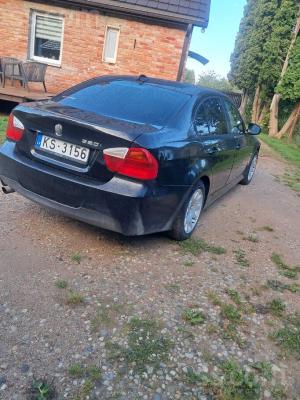Black BMW 320 2005 in Saldus, with an engine capacity of 2.00 L and mileage of 0 thousand km for 3000 €, photo 4 on AUTOMOTO.COM.LV