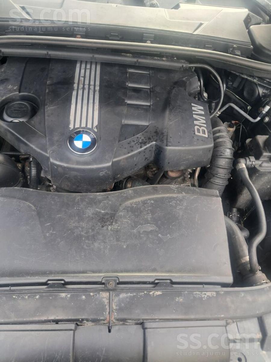 Black BMW 320 2005 in Saldus, with an engine capacity of 2.00 L and mileage of 0 thousand km for 3000 €, photo 6 on AUTOMOTO.COM.LV