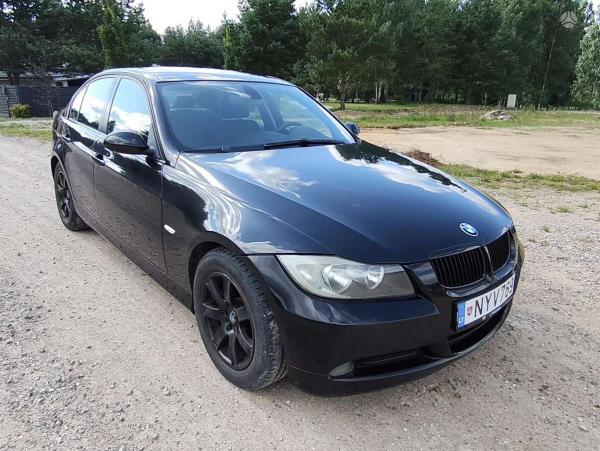 Melns BMW 320 2005 Viļņa, ar dzinēja tilpumu 2.00 L un nobraukumu 395 tūkst. km par 1500 €, foto 3 vietnē AUTOMOTO.COM.LV